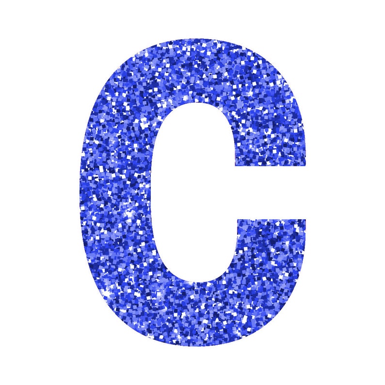 Dark Blue Glitter Letters and Numbers, Dark Blue Glitter Alphabet, Blue ...