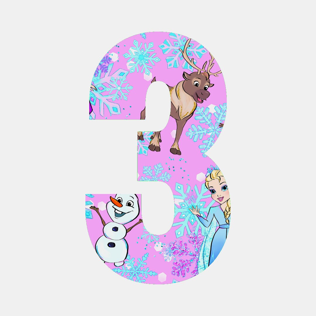 Frozen Inspired Letters & Numbers, Frozen Inspired Letters, Frozen ...