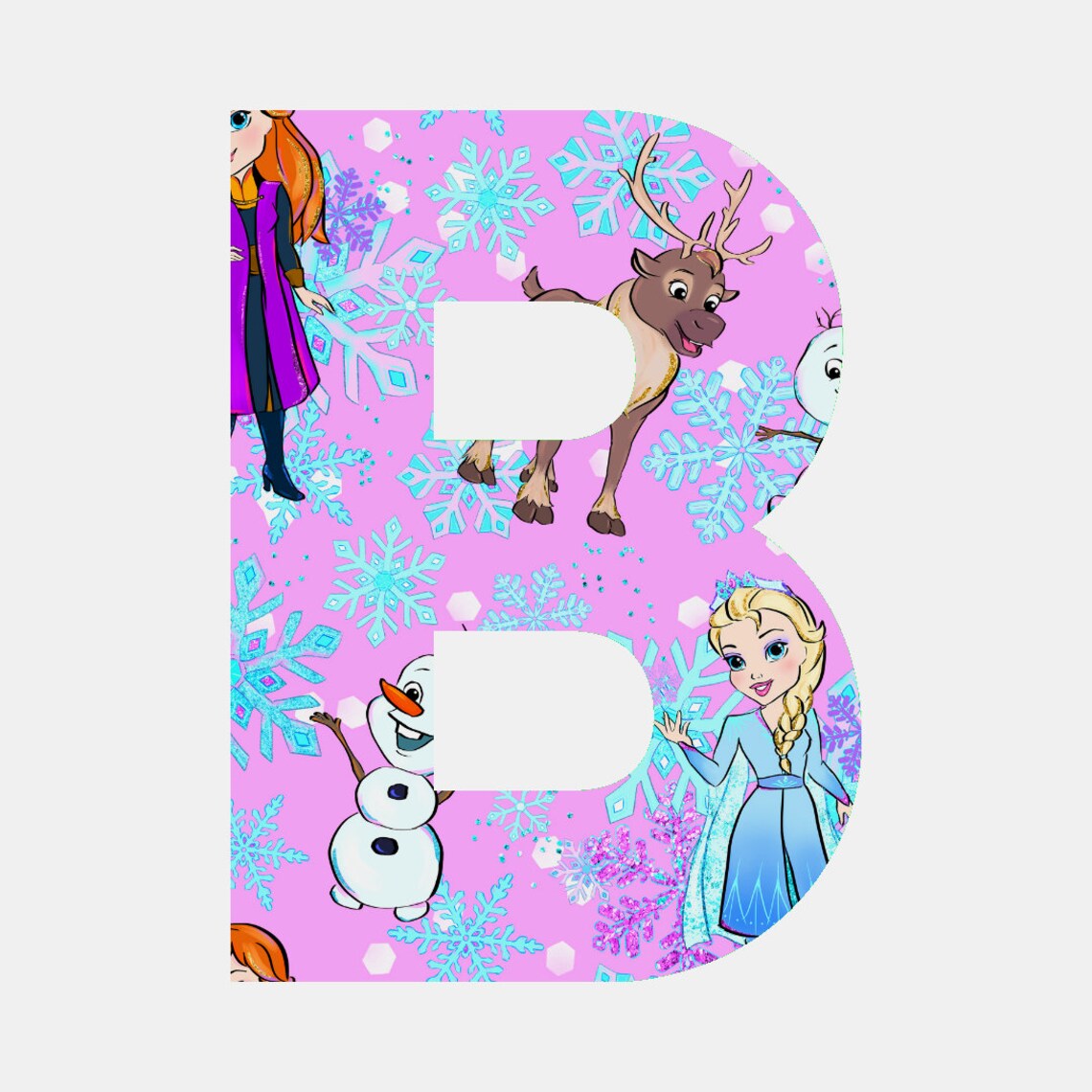 Frozen Inspired Letters & Numbers, Frozen Inspired Letters, Frozen ...
