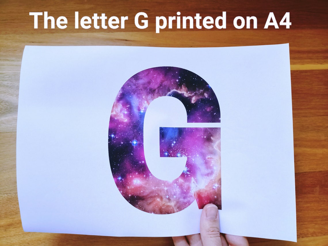 Galaxy Letters and Numbers, Galaxy Alphabet, Galaxy Digital Alphabet ...