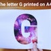 Galaxy Letters and Numbers, Galaxy Alphabet, Galaxy Digital Alphabet ...