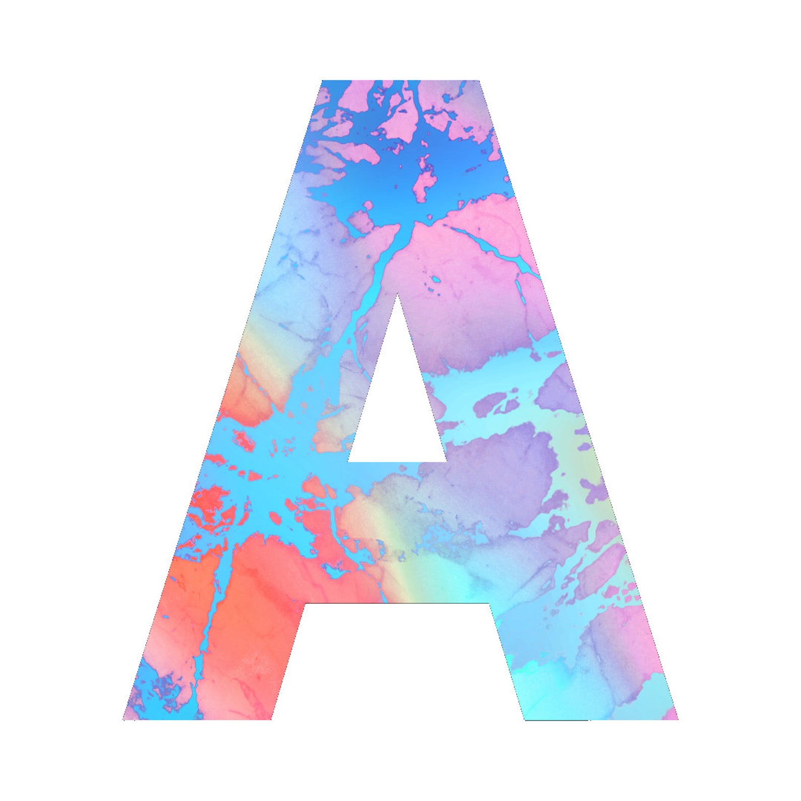 Marble Effect Letters and Numbers, Marble Effect Alphabet, Marble ...