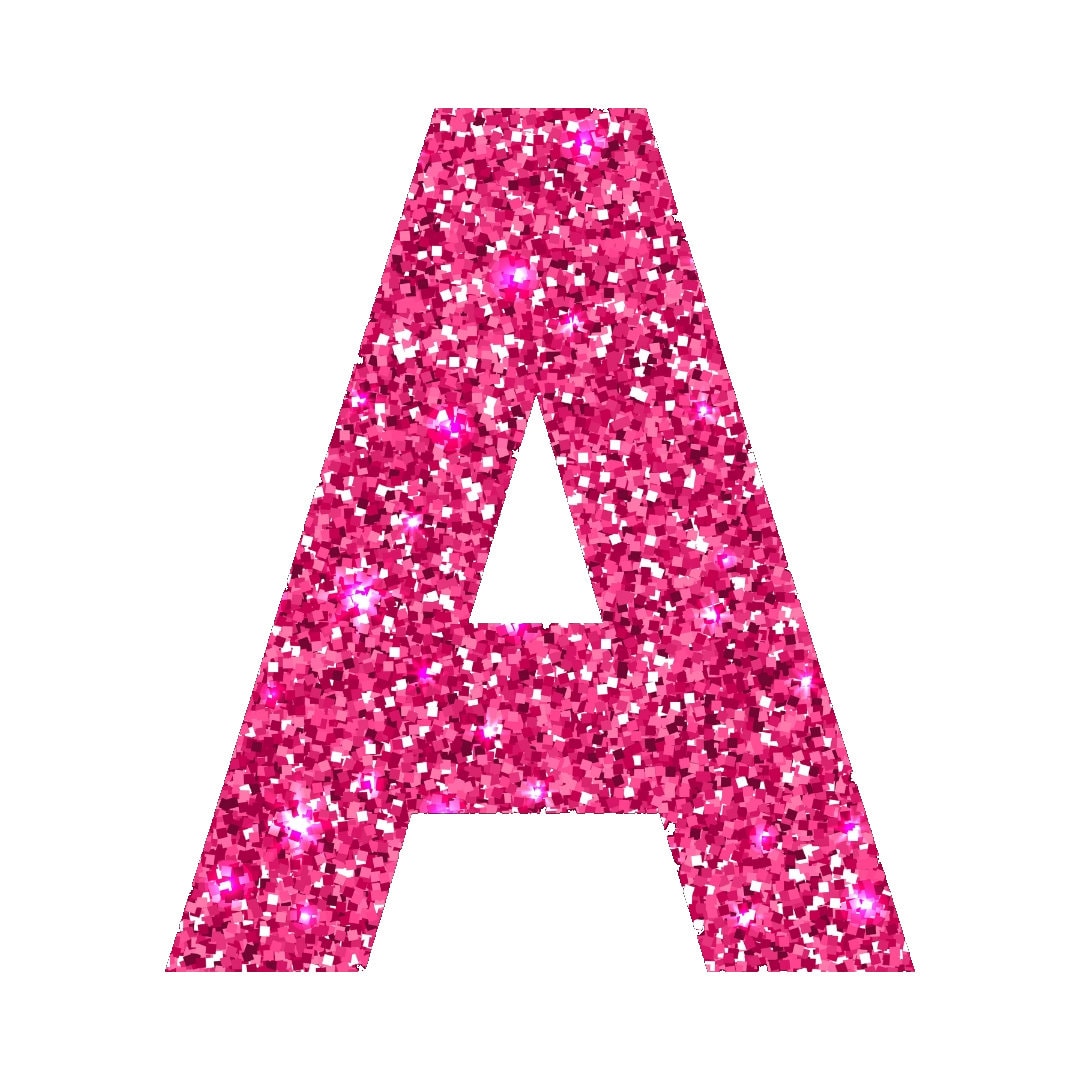 Pink Letter A