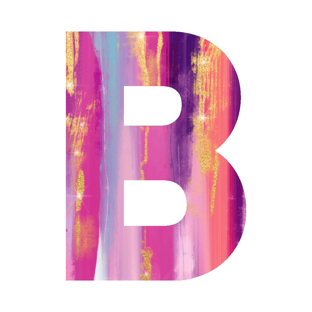 Pretty in Pink Letters and Numbers, Pretty in Pink Alphabet, Pink ...