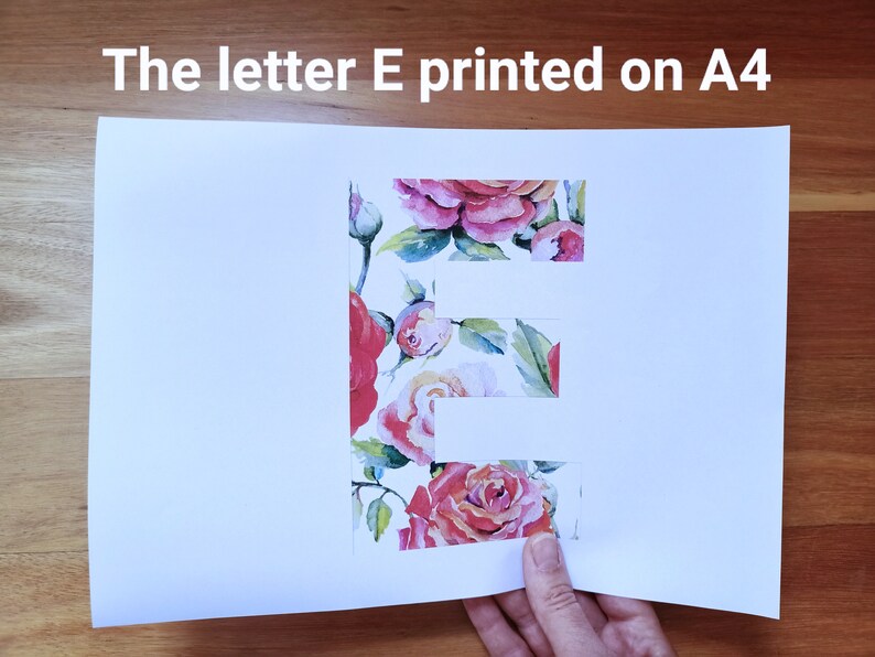 Red Roses Letters and Numbers, Red Roses Alphabet, Red Roses Digital ...