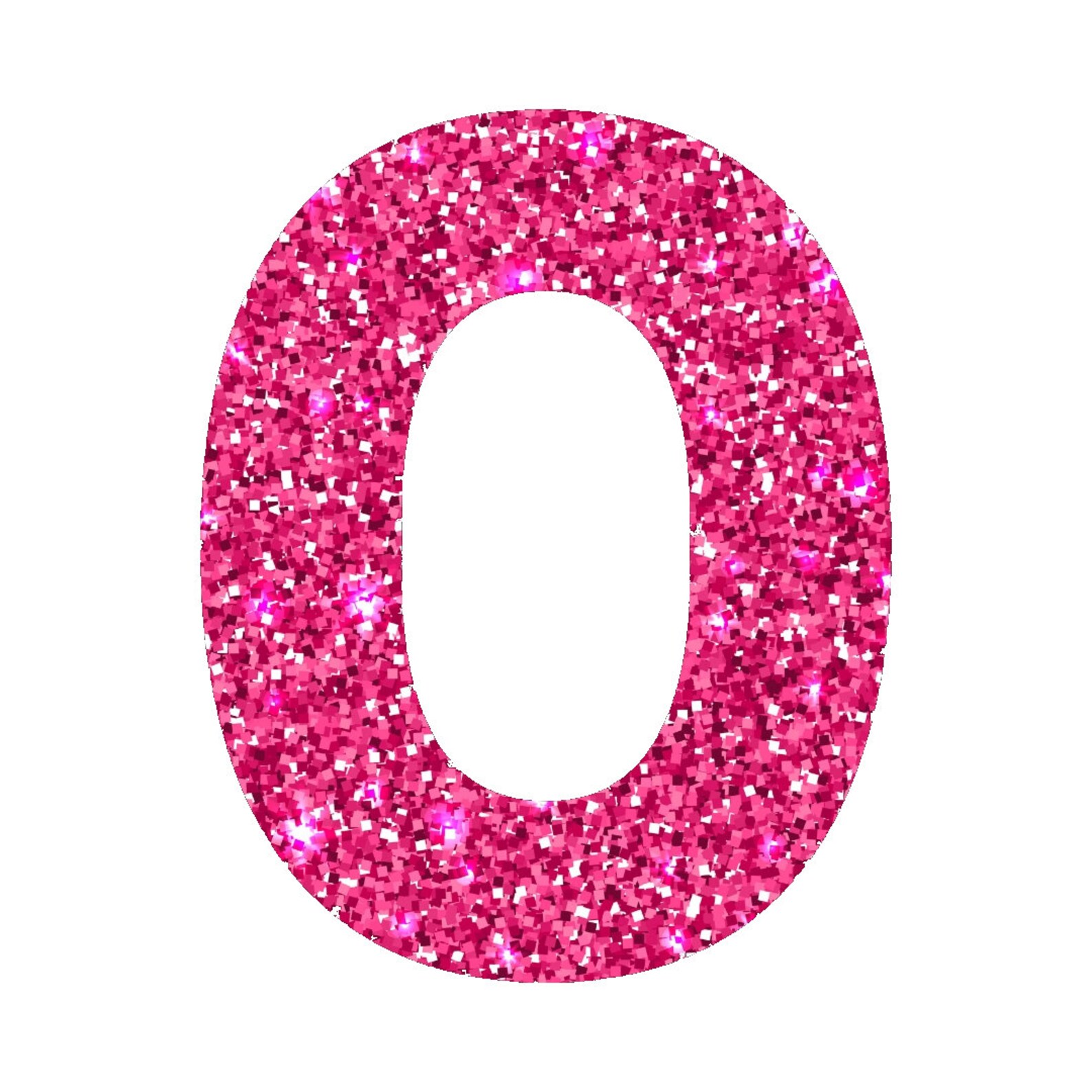 Pink Glitter Letters and Numbers Pink Glitter Alphabet Pink | Etsy Canada