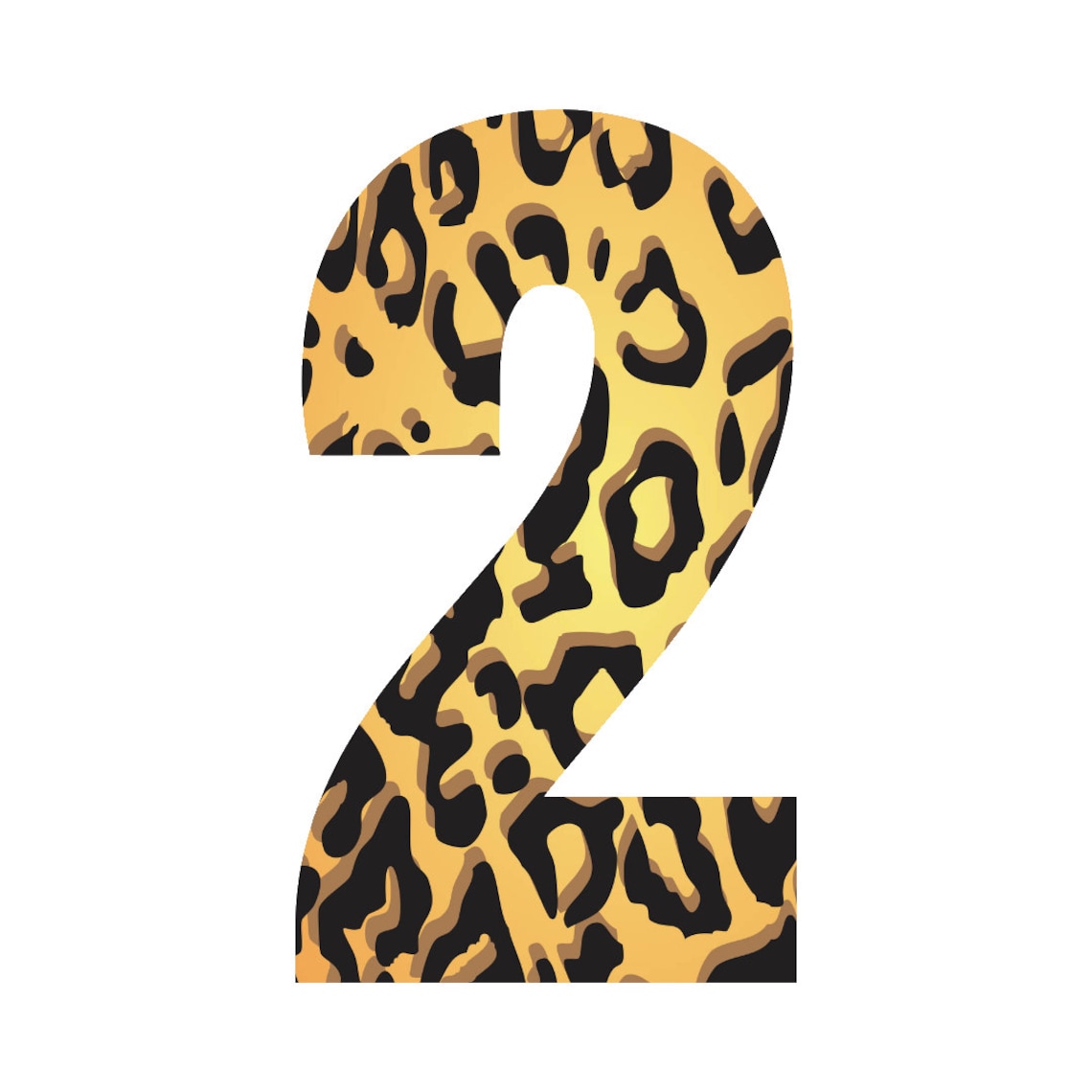 Leopard Print Letters and Numbers, Leopard Print Alphabet, Leopard ...