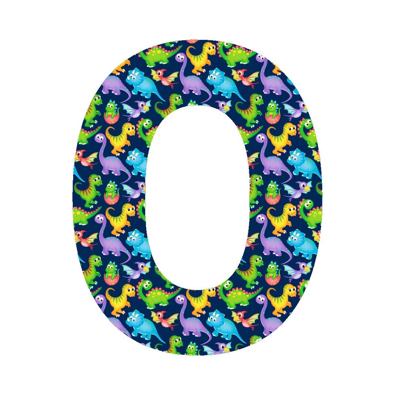 Dinosaur Letters and Numbers Dinosaur Alphabet Dinosaur | Etsy