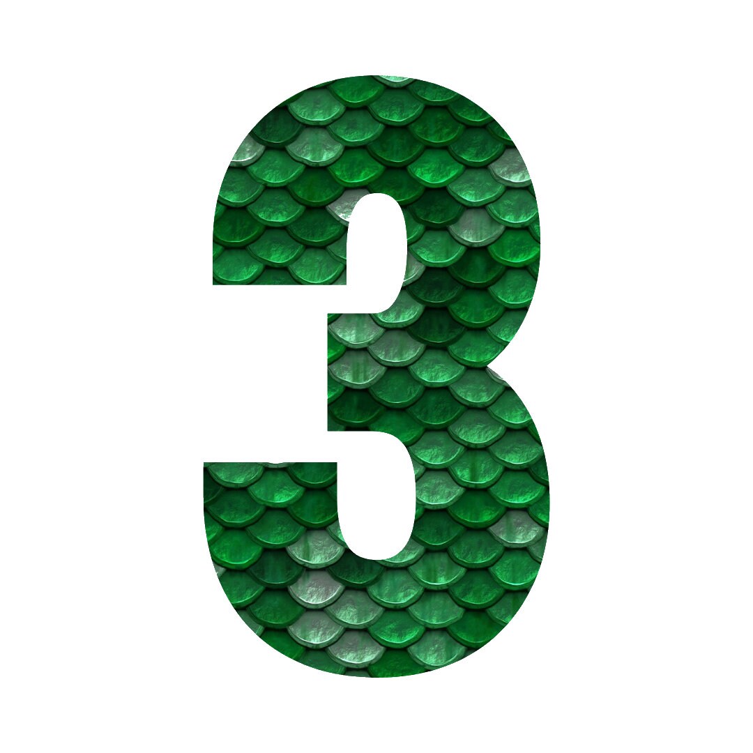 Dragon Scales Letters and Numbers, Dragon Scales Alphabet, Dragon ...