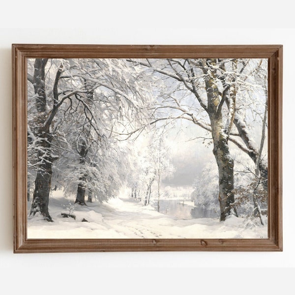Snow Scene - Etsy