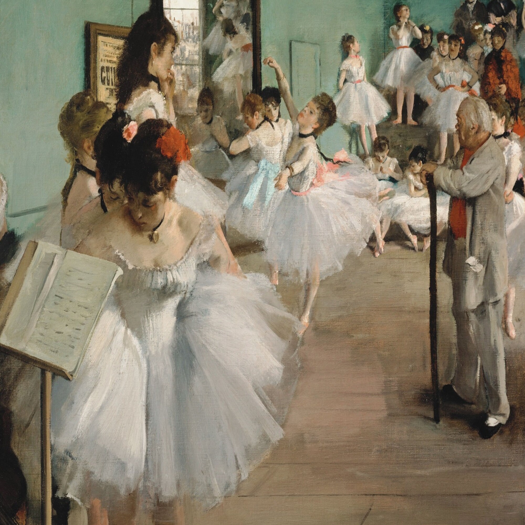 Ballerina Painting Vintage Ballet Art Print Antique Ballet - Etsy