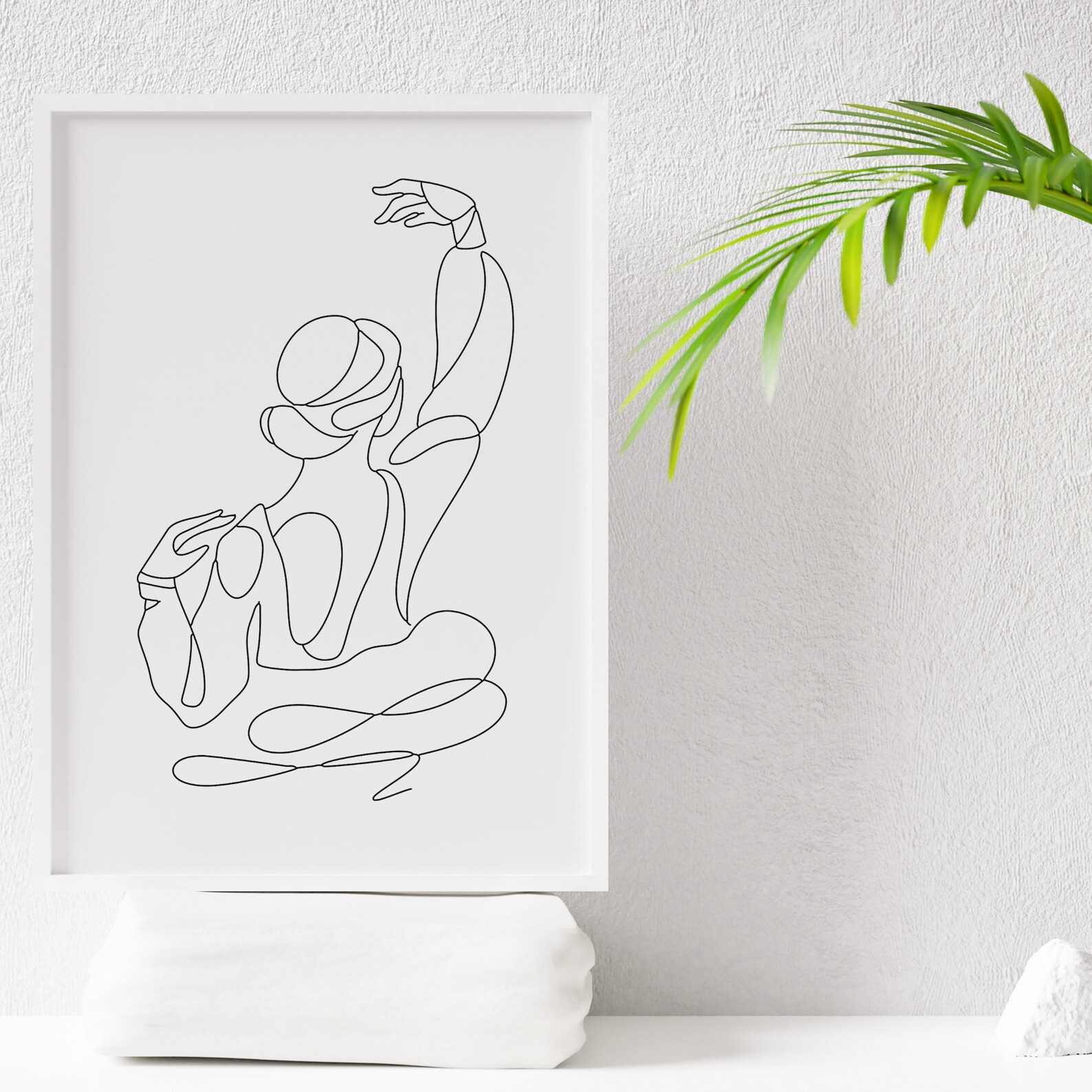 Ballerina Line Art Woman Line Drawing Woman Dancing Line - Etsy