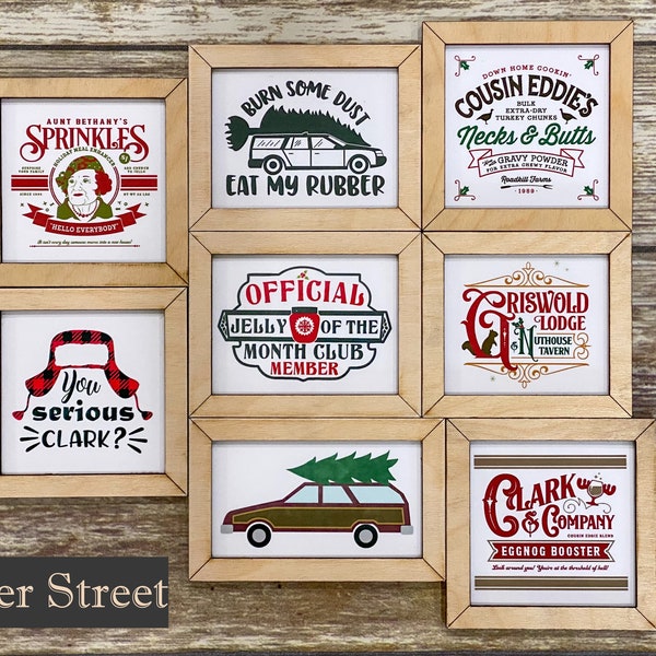 Christmas Vacation Sign - Etsy