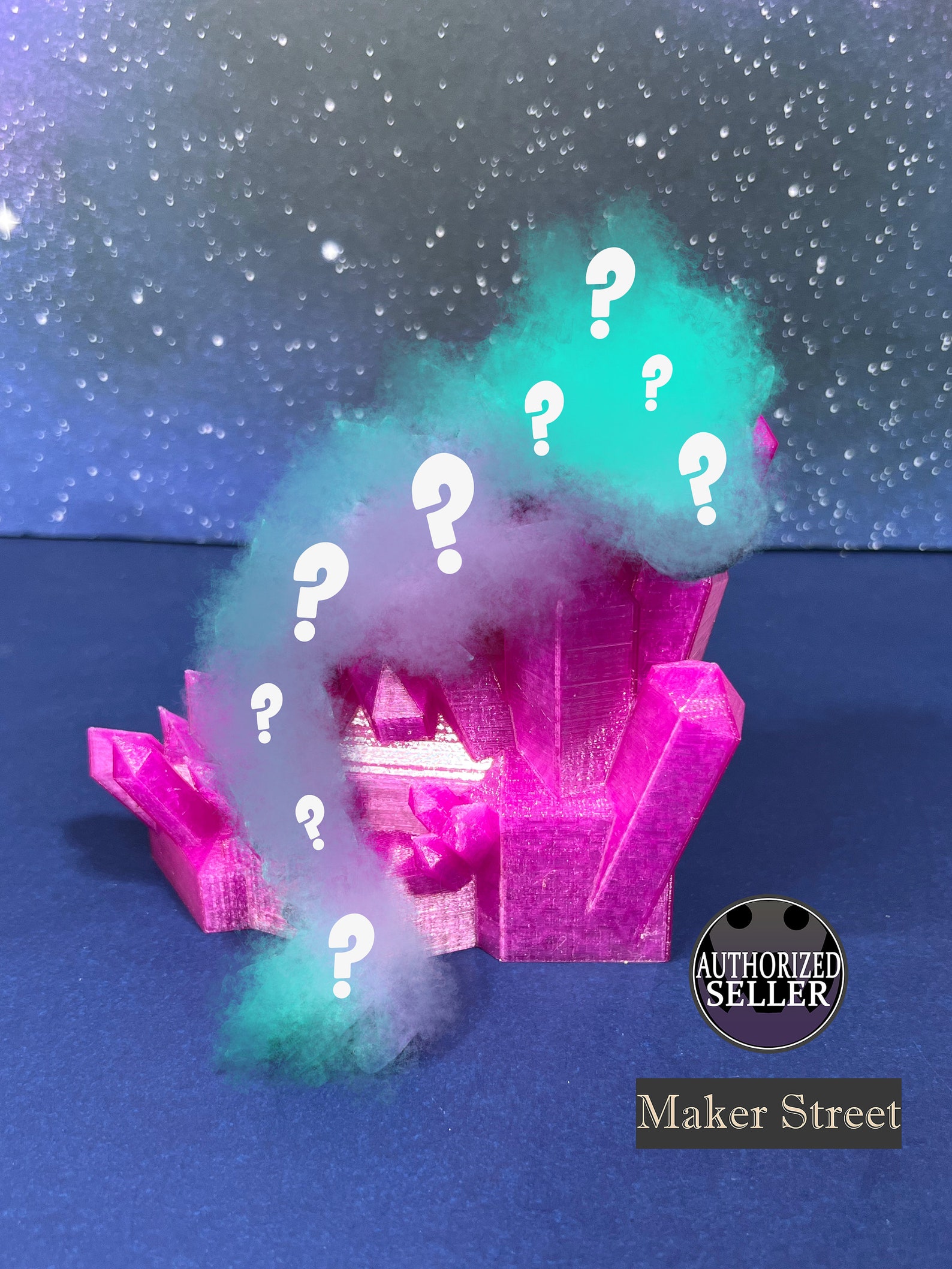 Small Crystal Dragon Stand - 3d Printed - Free Shipping - Made in the ...