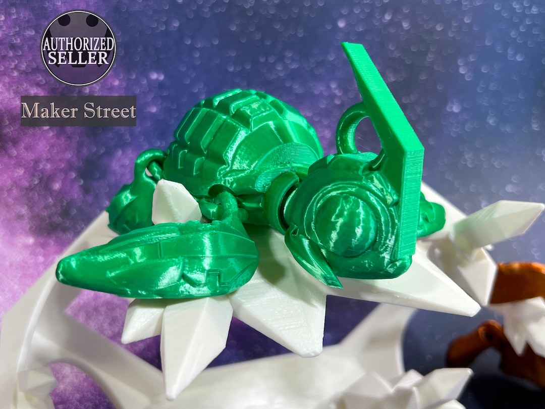 3D Printed Grenurtle (grenade Turtle) - 3d Printed - Free Shipping ...