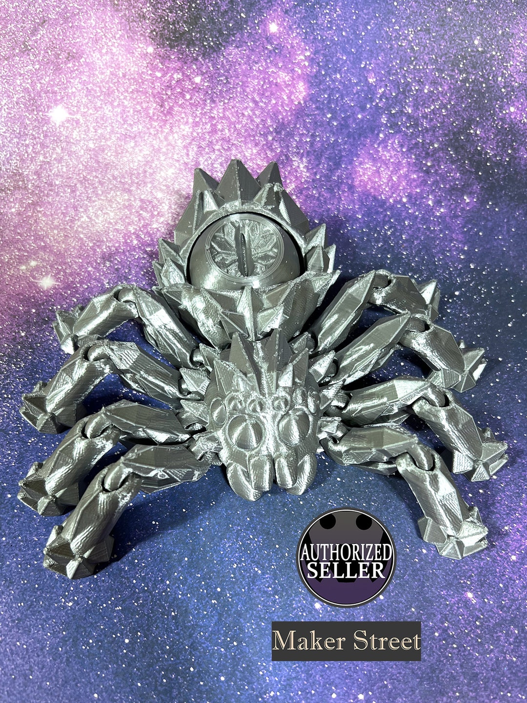 Spinner Spider - 3d Printed - Many Color Options - Free Shipping - Made ...