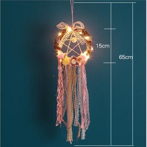 Handmade Weave Lights Wall Hangings Decoration Dream - Etsy