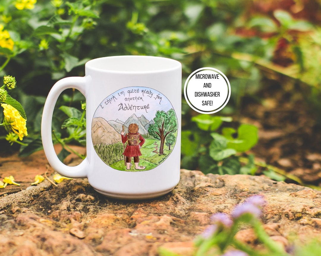 Lord of the Rings Mug Ready for Another Adventure Art LOTR Gift Nerdy ...