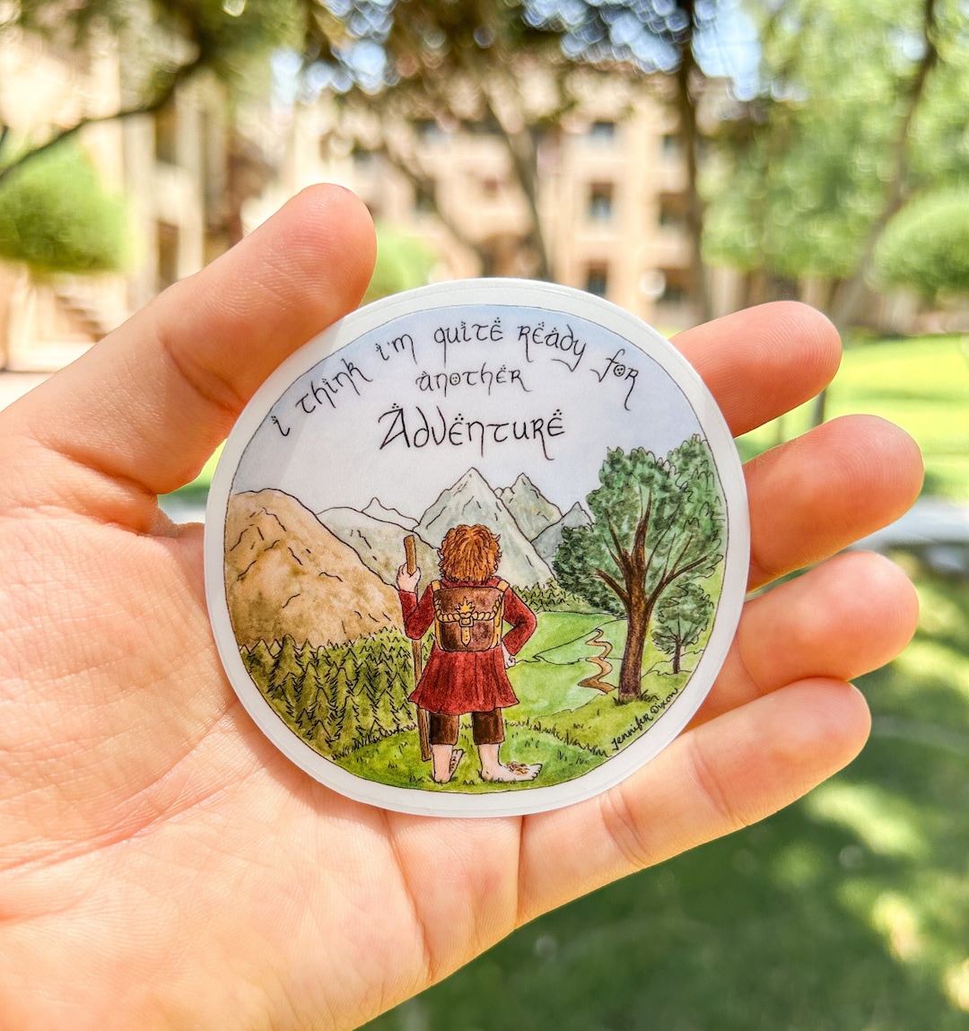 Lord of the Rings Sticker Fantasy Sticker Tolkien Quote Ready for ...