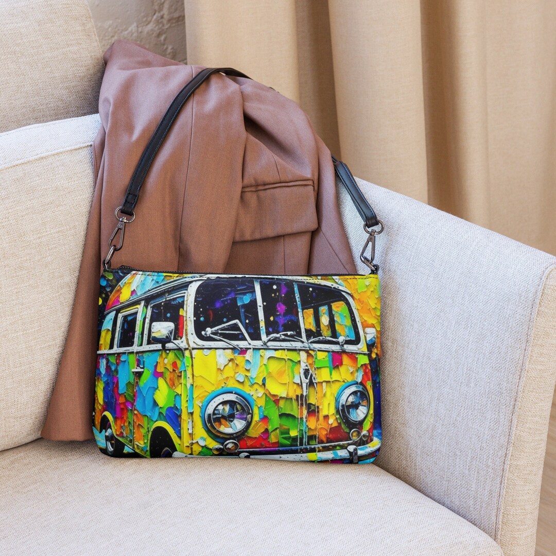 Retro Van Crossbody Bag Boho Van Crossbody Unique Gift Idea - Etsy