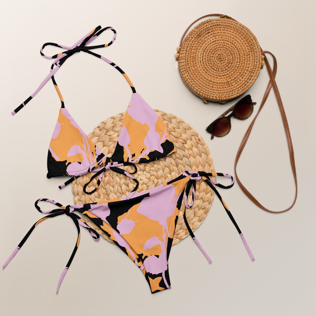 String Bikini Beach Wear Swimsuit Summer Clothing - Etsy