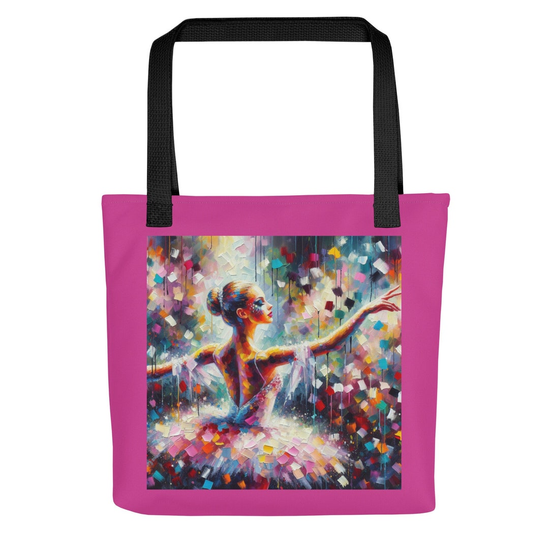 Ballerina Tote Bag Ballerina Shoulder Bag Dance Gift Ballerina Gift ...