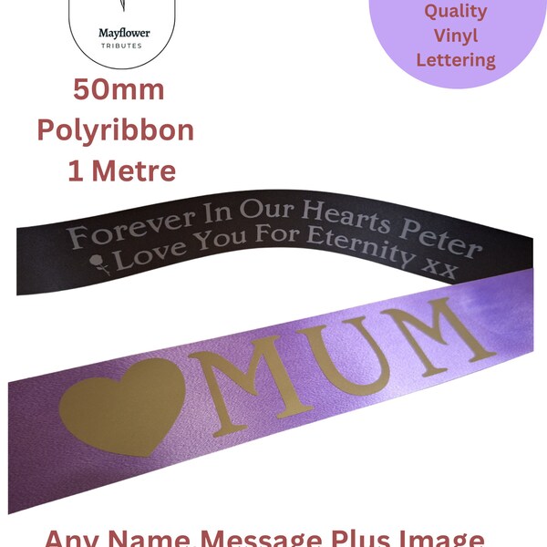 Funeral Ribbons - Etsy