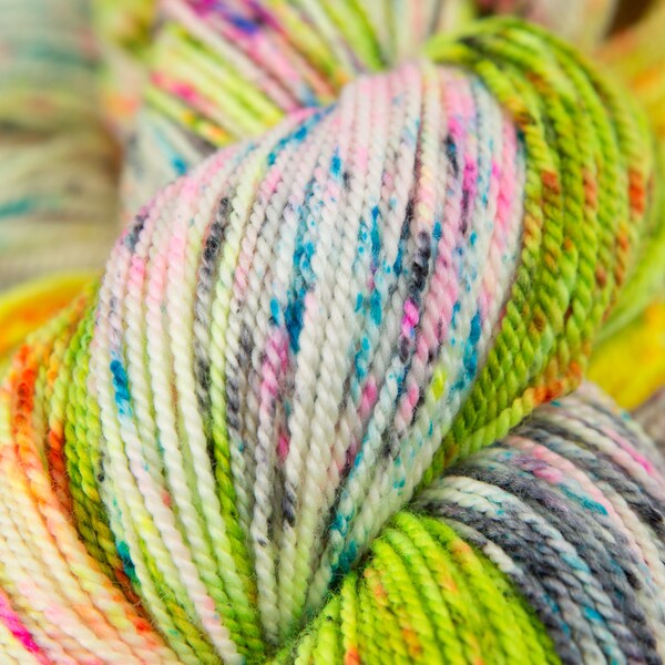 Neon Yellow Yarn - Etsy