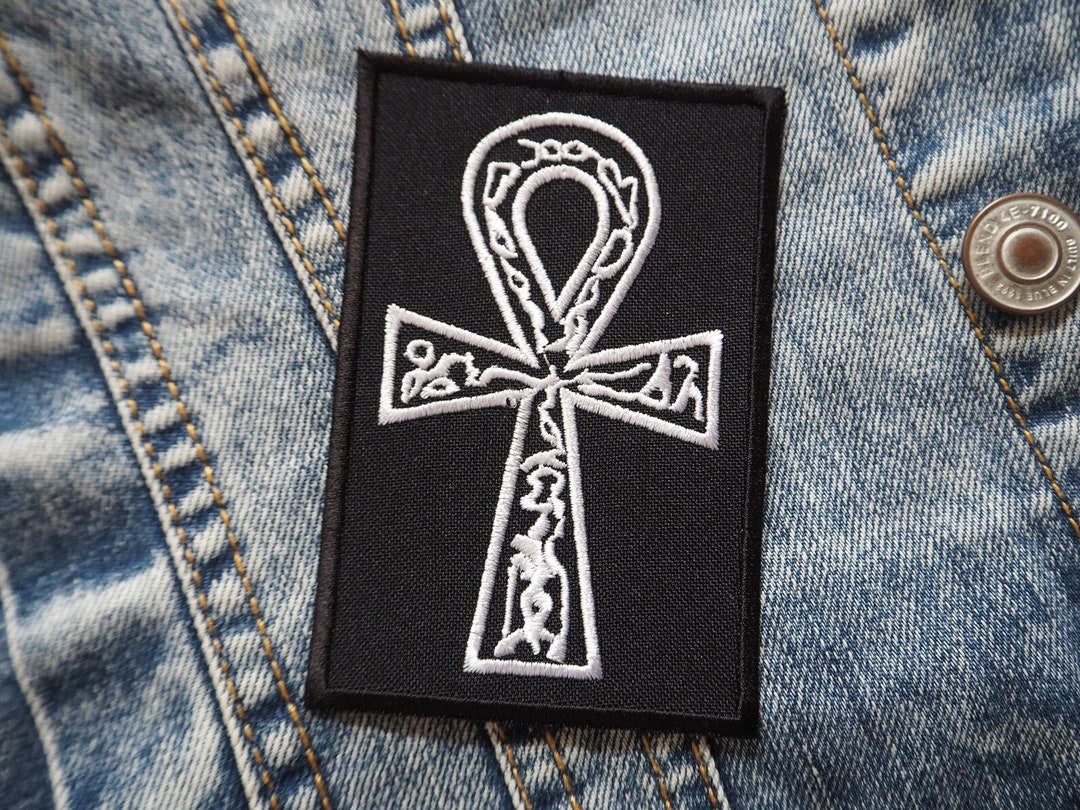 Ankh Ancient Cross Symbol Mystic Embroidered Patch sew-on - Etsy