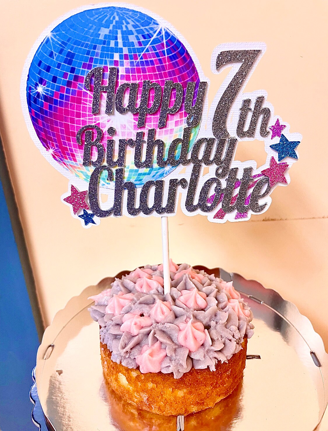 Disco Cake Topper Disco Party Custom Cake Topper Dance | Etsy Australia