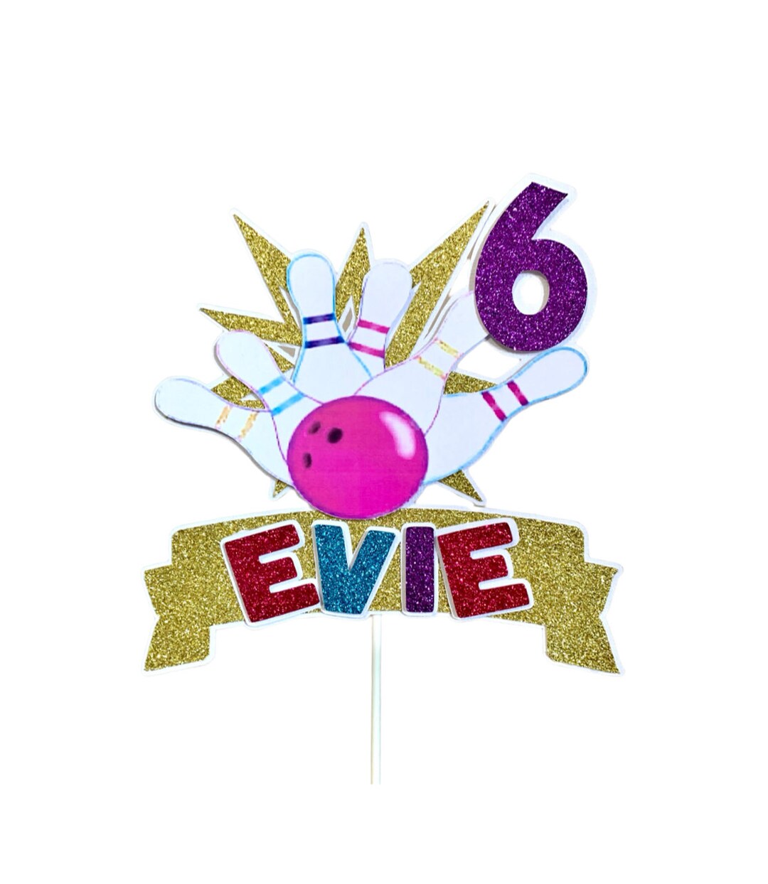 Bowling Cake Topper, Tenpin Bowling, Bowling Party, Sleep Over Party ...
