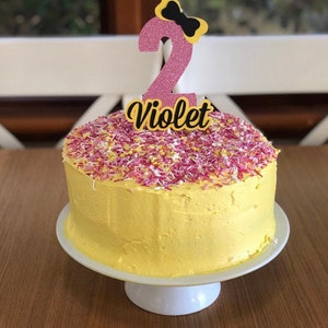 Emma Cake Topper wiggle cake topper personalised cake | Etsy
