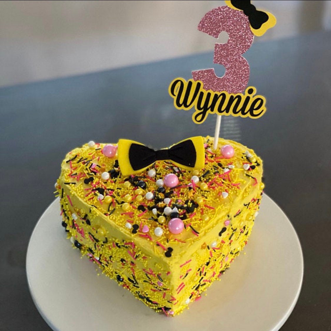 Emma Cake Topper Wiggle Cake Topper Personalised Cake - Etsy Australia