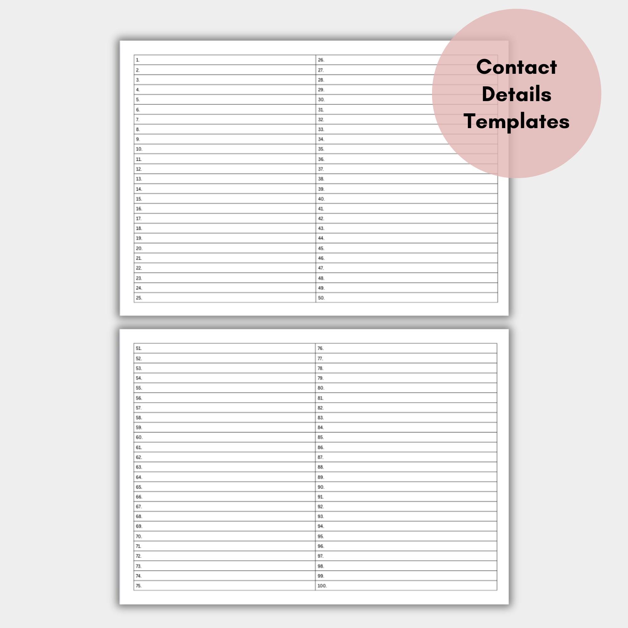 1 - 100 Fundraiser Grid, Printable 100 Square Raffle Board, 50 50 ...