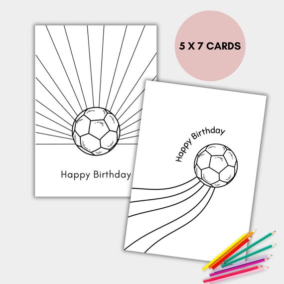 Soccer Boy Birthday Card Printable Boys Birthday Party Soccer Jersey