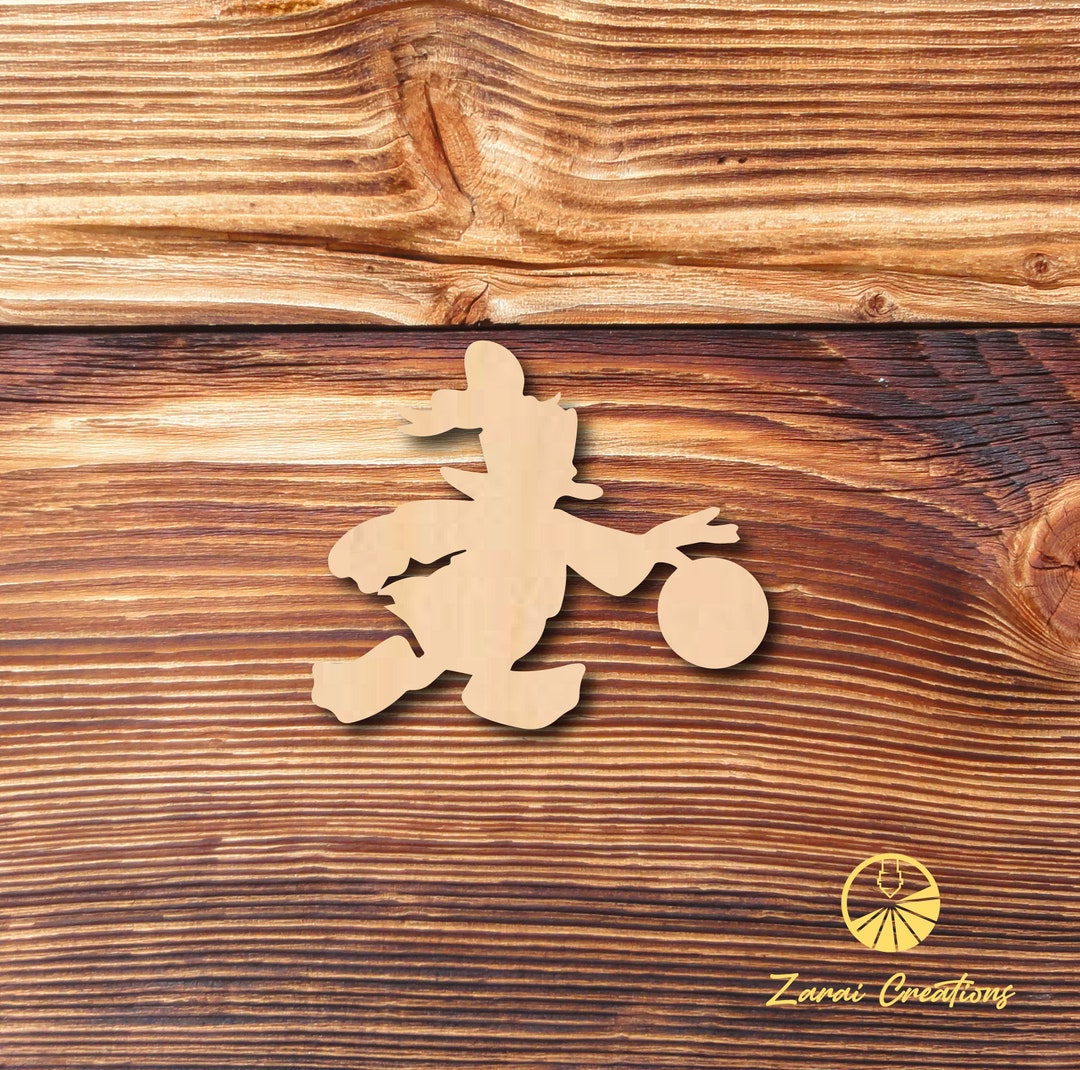 Donald Duck Basketball Laser Cut Multiple Sizes - Etsy