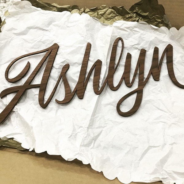 Birthday Name Sign - Etsy