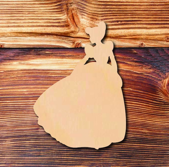 PRINCESS 8 Laser Cut Multiple Sizes Unfinished Wood | Etsy