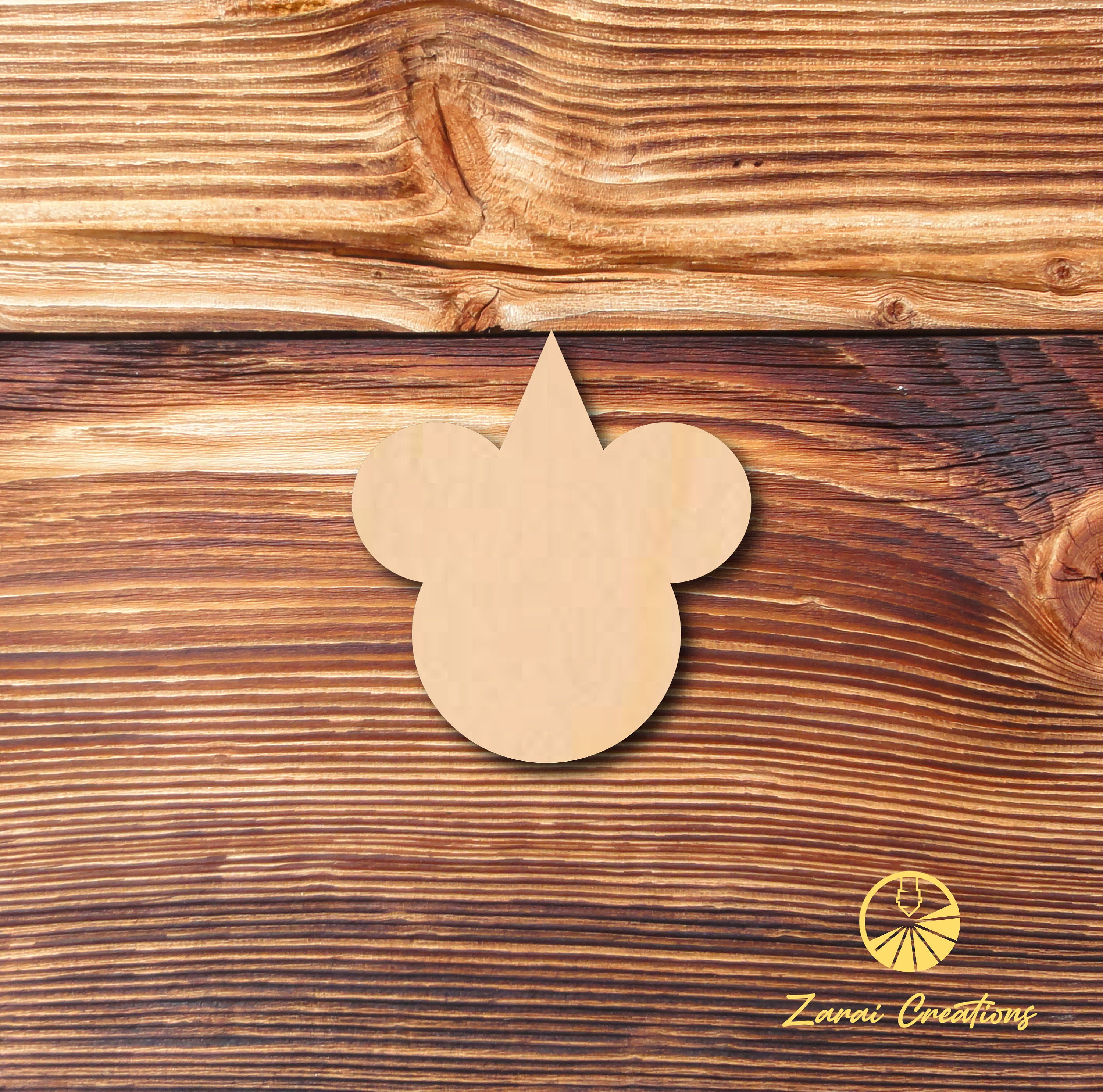 Birthday Hat Mouse - Laser Cut - Multiple Sizes - Unfinished Wood ...