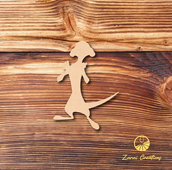 Meerkat Laser Cut Multiple Sizes Unfinished Wood | Etsy