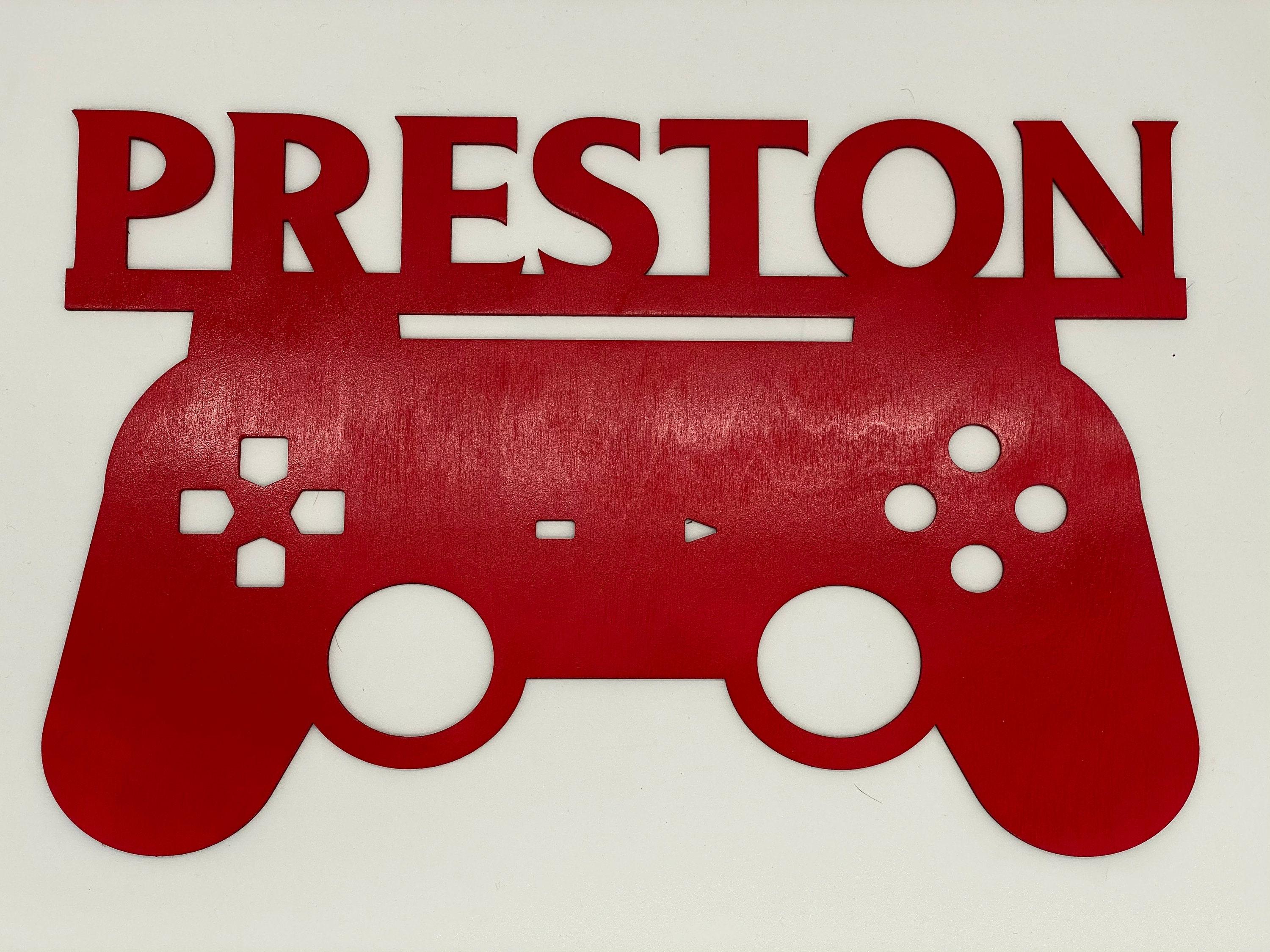 Gamer Name Sign Custom Gamer Sign Personalized Wood Signs - Etsy