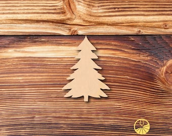 Evergreen Tree multiple Sizes Cut Outs Wood Craft - Etsy