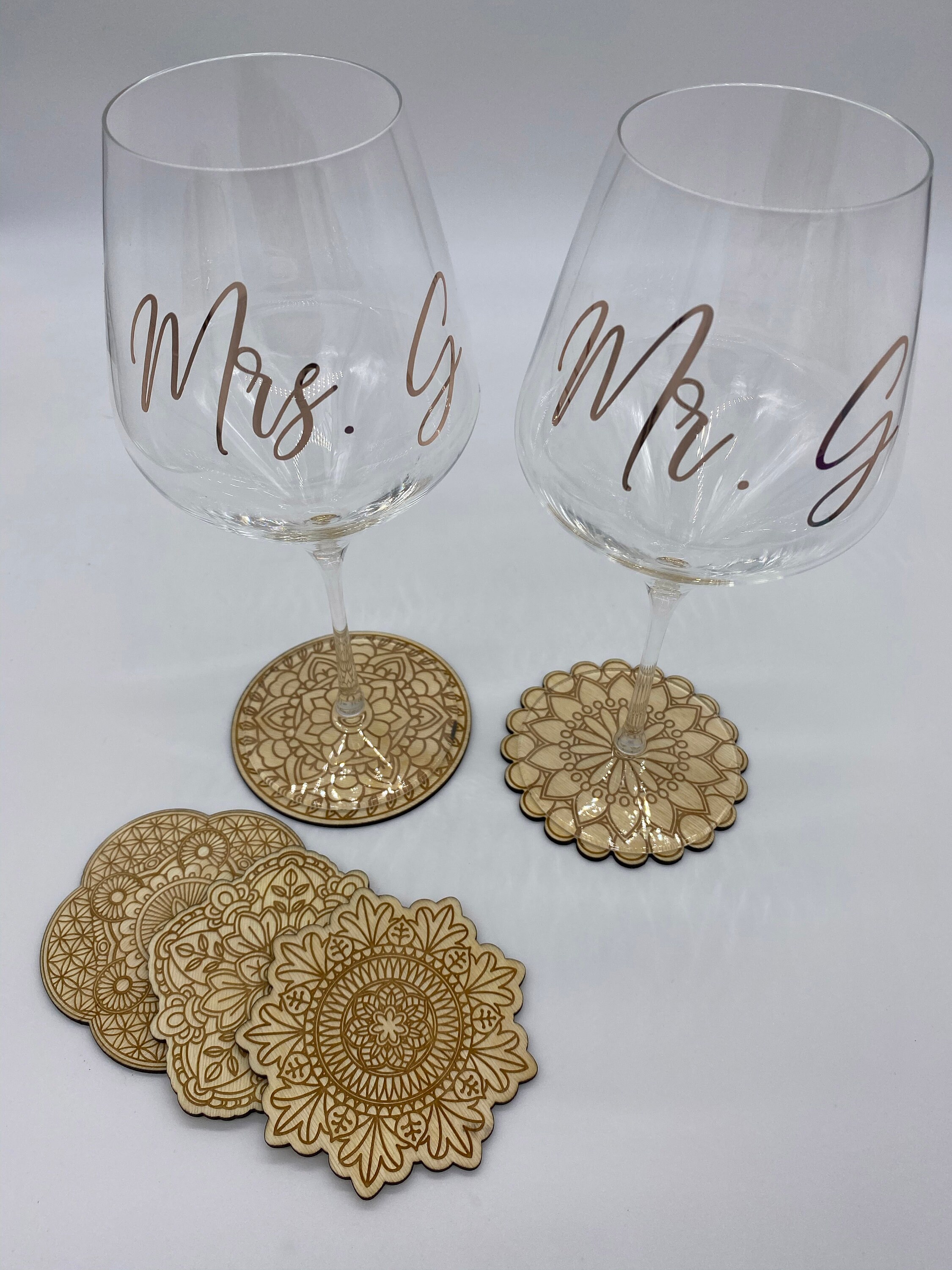 Mandala Coasters Mandala Wood Coasters Handmade Wood - Etsy