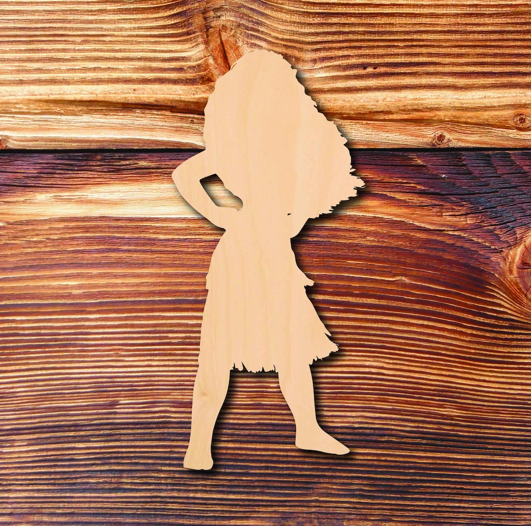 Princess #5 - Laser Cut - Multiple Sizes - Unfinished Wood - Cutout ...