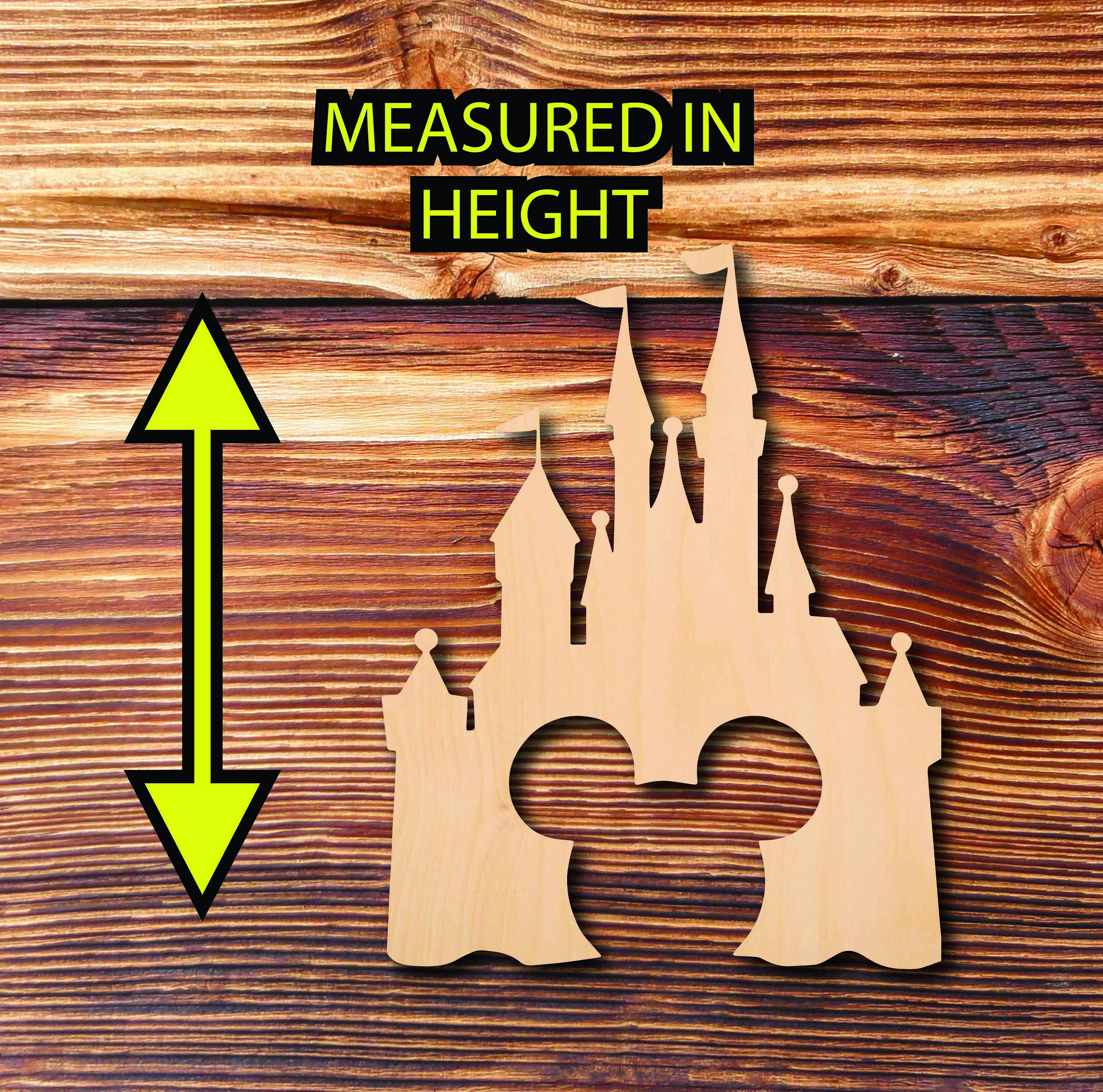 Disney Castle Cutout, Mickey Head Castle, Disney Castle Mickey Mouse ...