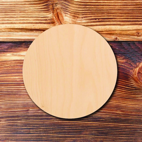 Wood Circles - Etsy