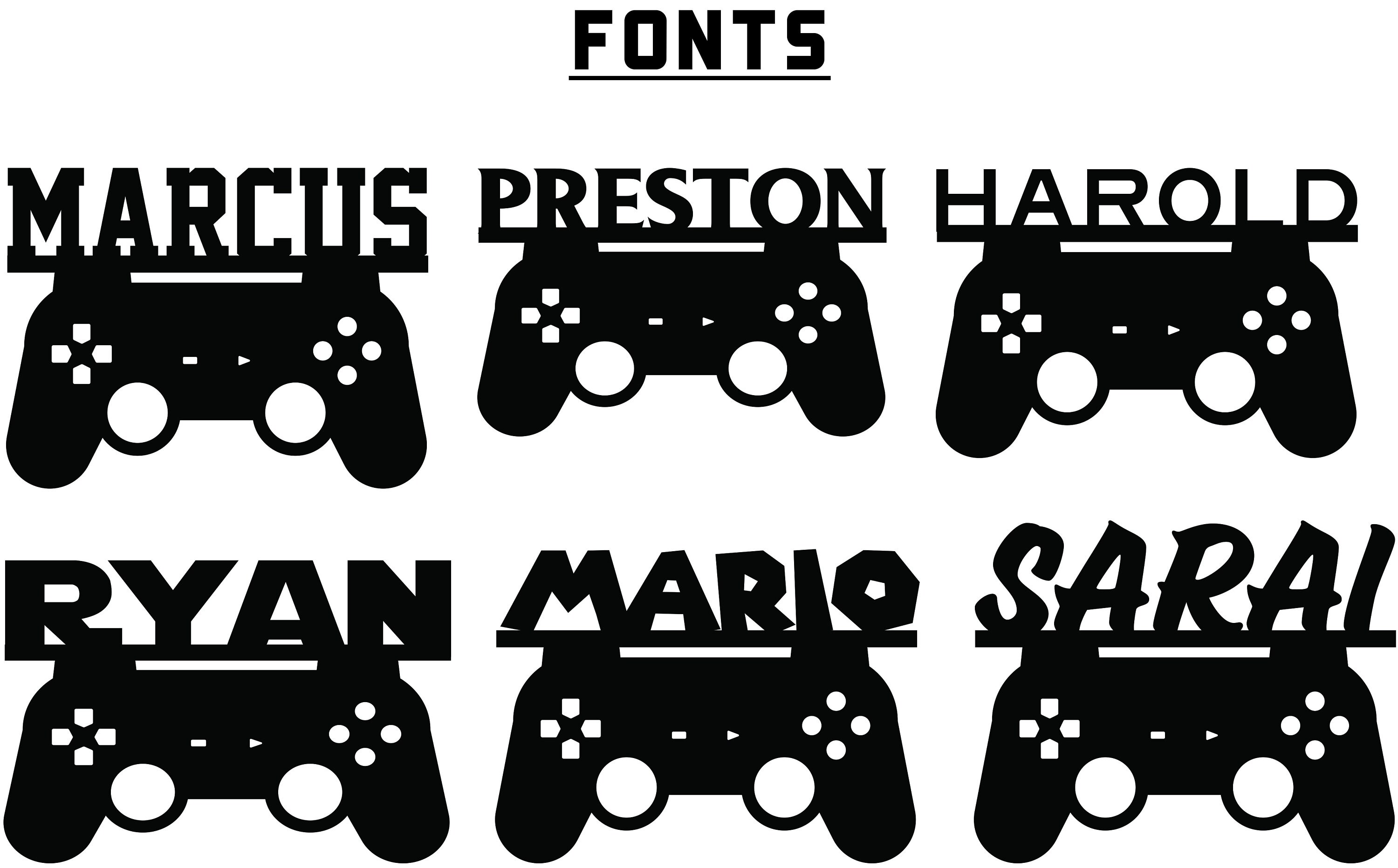 Gamer Name Sign Custom Gamer Sign Personalized Wood Signs - Etsy