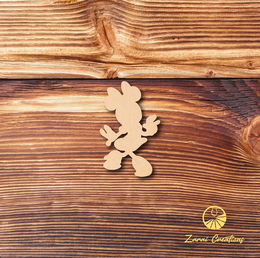 Cute Mouse Laser Cut Multiple Sizes Unfinished Wood Cutout Shapes - Etsy