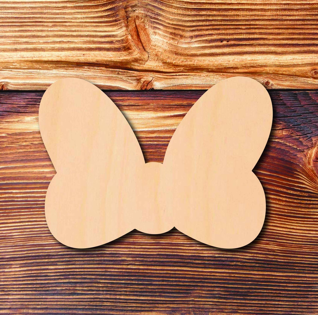 Bow - Laser Cut - Multiple Sizes - Unfinished Wood - Cutout Shapes - Etsy