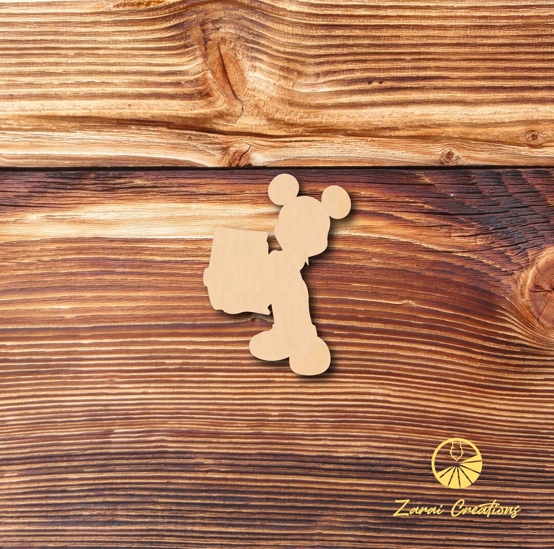 School Mouse Laser Cut Multiple Sizes Unfinished Wood Cutout Shapes - Etsy